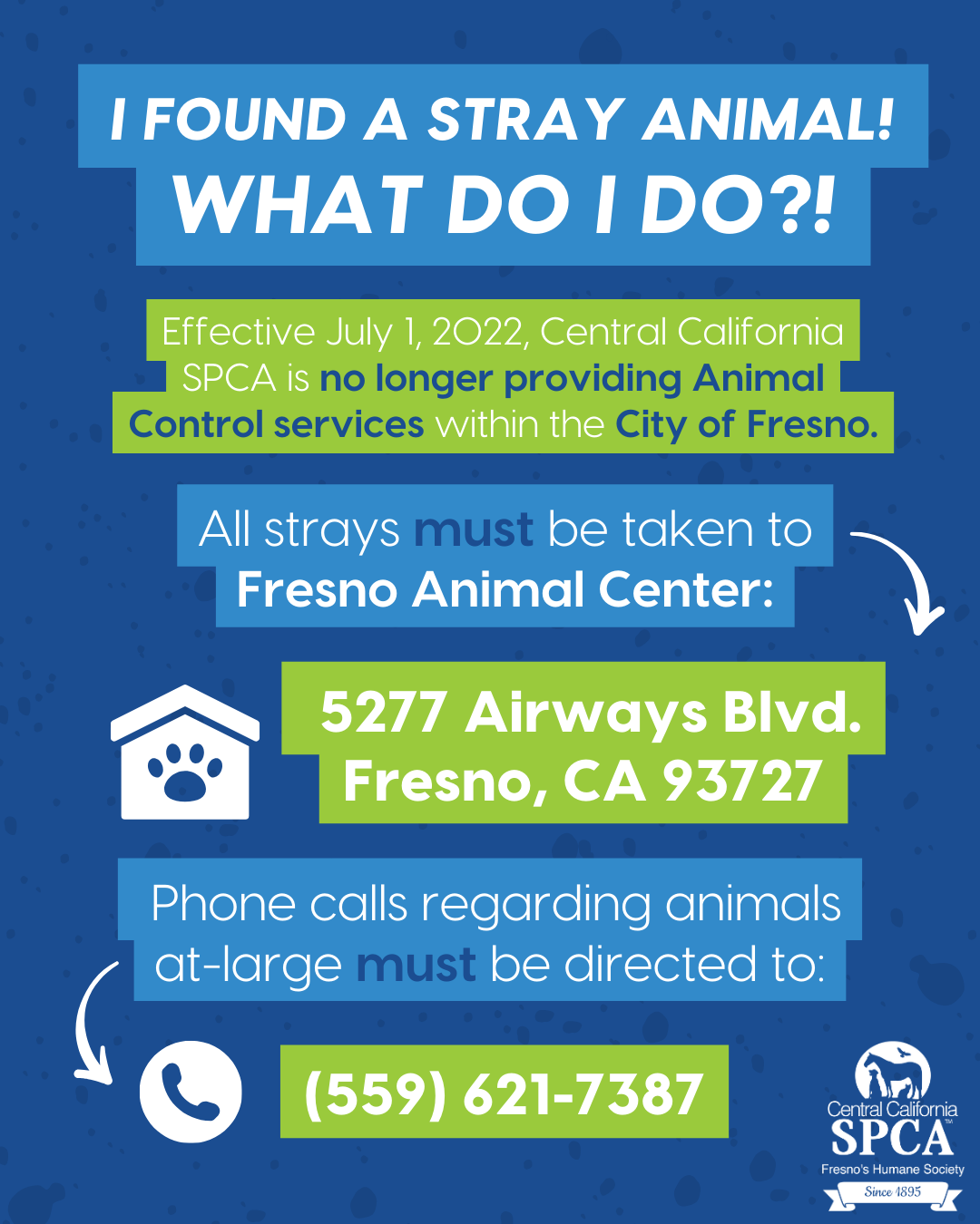 Animal Control/Leash Law Services – Central California SPCA, Fresno, CA